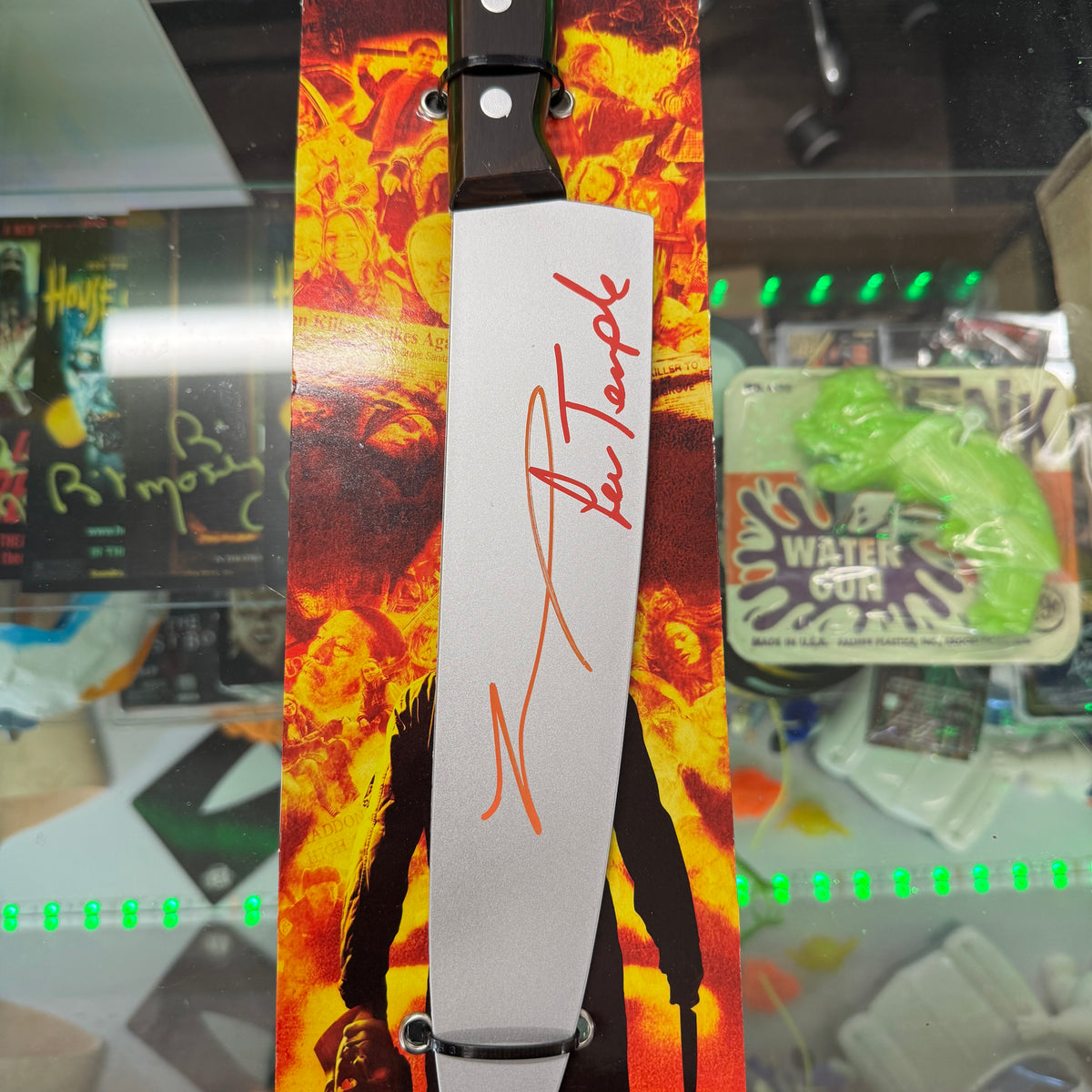 Rob Zombie's Halloween - Knife Prop signed by Tyler Mane and Lew Temple ...