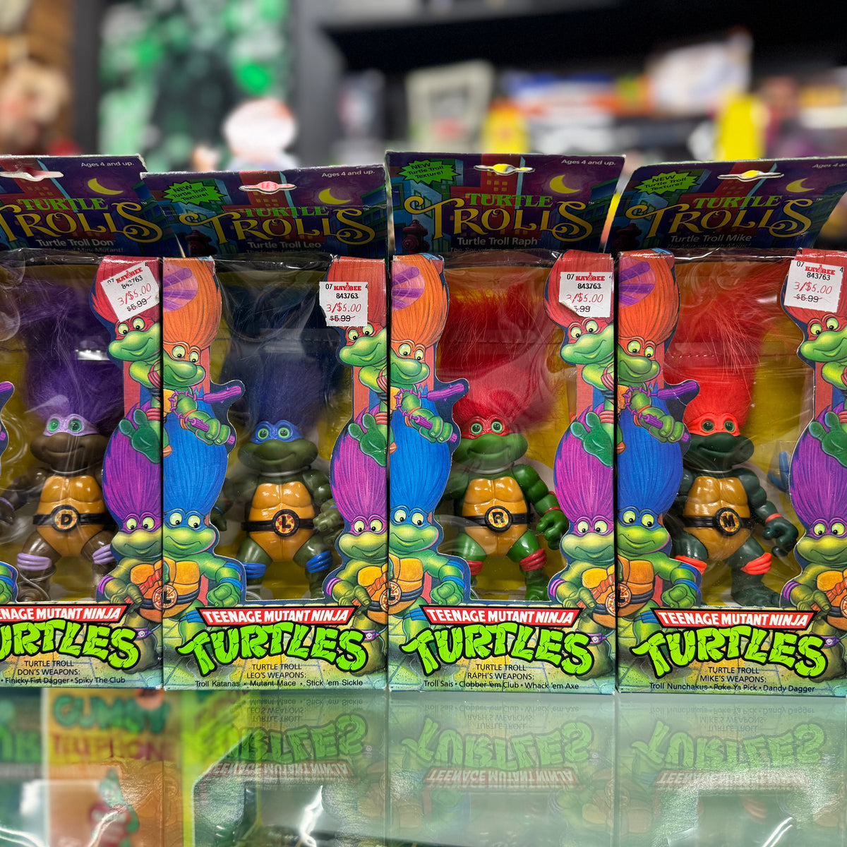 TMNT: Turtle Trolls Set - Playmates – The Last Toy Store