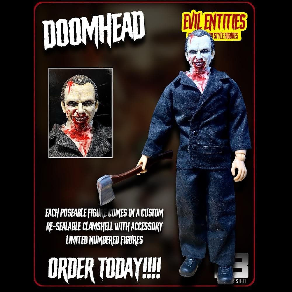 Evil Entities: 31 Doomhead - 1/9 Scale Figure - LB3D Design – The Last ...