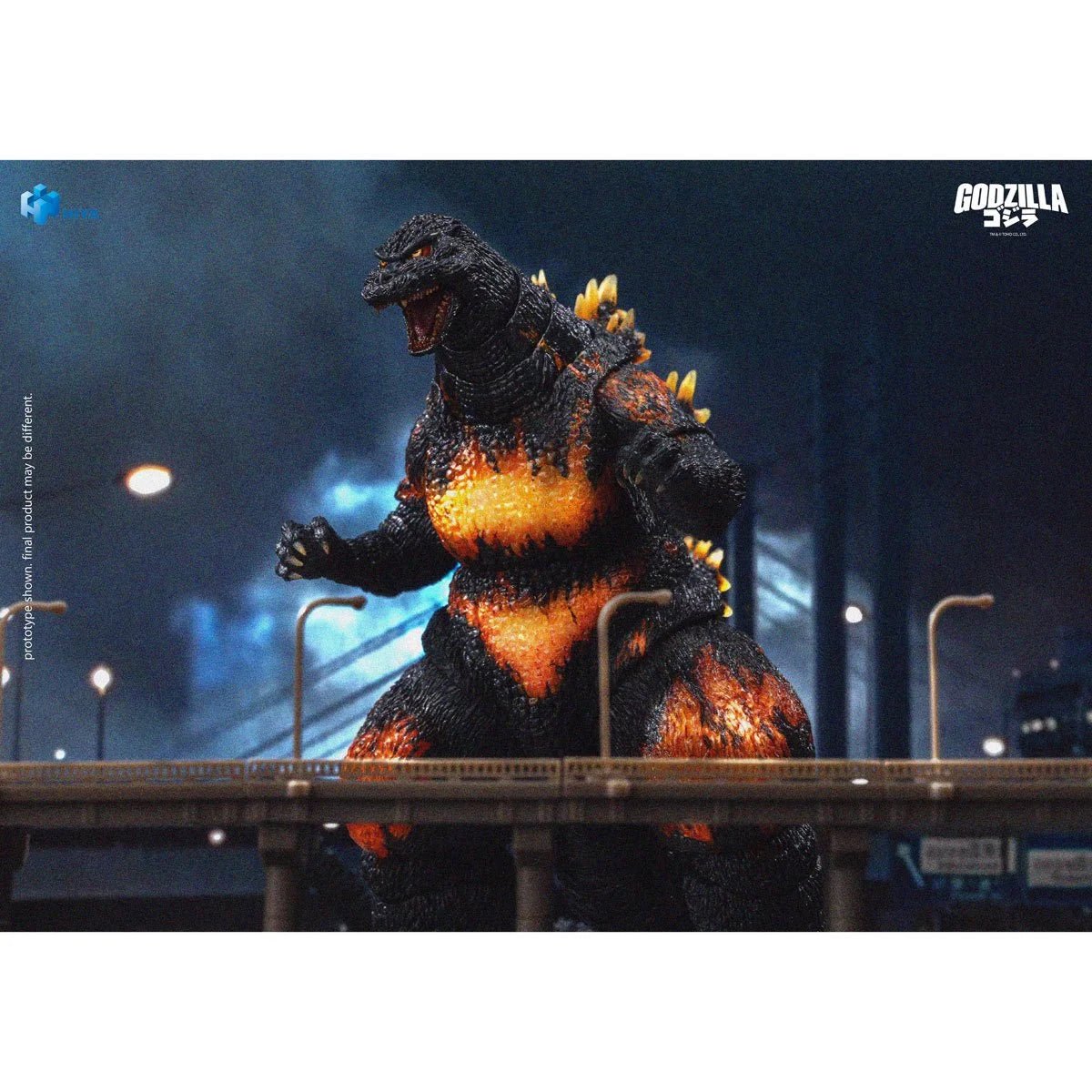 Godzilla Vs Destroyah (1995): Burning Godzilla Exquisite Basic Series ...